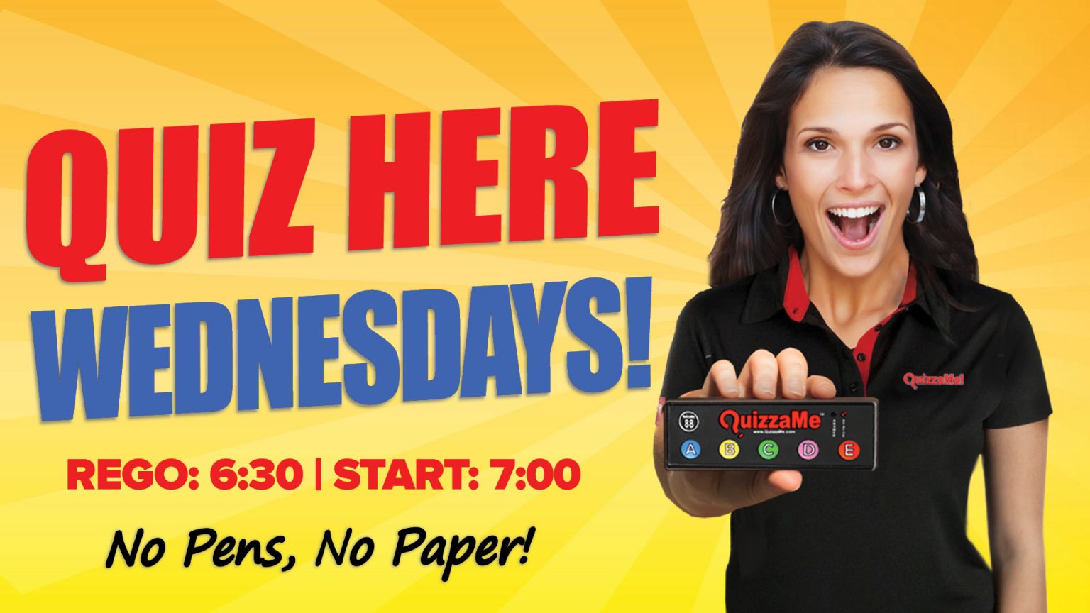 Trivia Quizzame Nights Show Events in South Coast | Venue Events